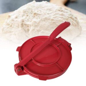 8 inch tortilla press maker,aluminum alloy tortilla maker with foldable handle coated heavy duty non-stick tortilla pie maker press pan for homemade tortillas