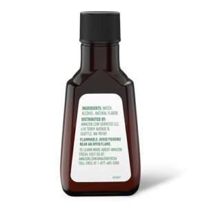 Amazon Fresh, Pure Almond Extract, 2 Fl Oz (Previously Happy Belly, Packaging May Vary)