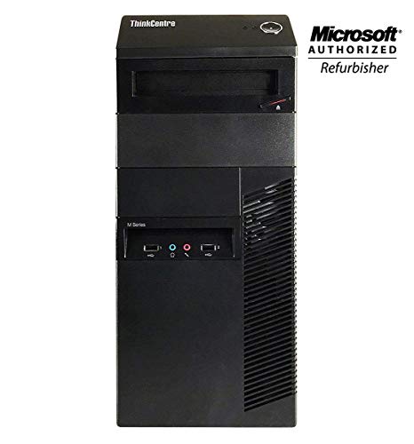 Lenovo ThinkCentre M93p Gaming Desktop, Quad Core i7 4770 3.4Ghz, 16GB RAM, NVIDIA GT 730 4GB DDR5, 256GB SSD, Keyboard, Mouse, WiFi, Windows 10 Pro 64-Multi-Language Support (Renewed)