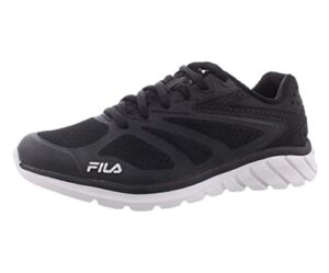 fila memory speedstride 4 black/black/black 8.5 b (m)