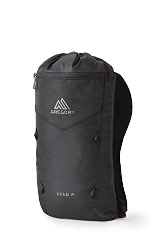 Gregory Mountain Products Nano 14 Everyday Outdoor Backpack, obsidian black, one size