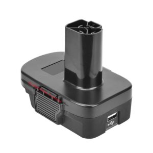 1PCS Adapter for Craftsman C3 19.2V (NOT 20v & V20) Cordless Tools Work with DeWalt 20V MAX XR DCB205 Li-Ion Battery. with 5V 2.1A MAX USB Port (Adapter Only)-US Stock