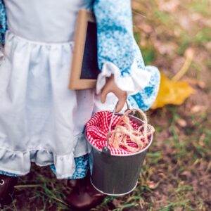 THE QUEEN'S TREASURES 18 Inch Doll Accessories, Little House on The Prairie 18 Inch 8 Piece Doll School Lunch & Accessory Set, Compatible for Use with American Girl Dolls