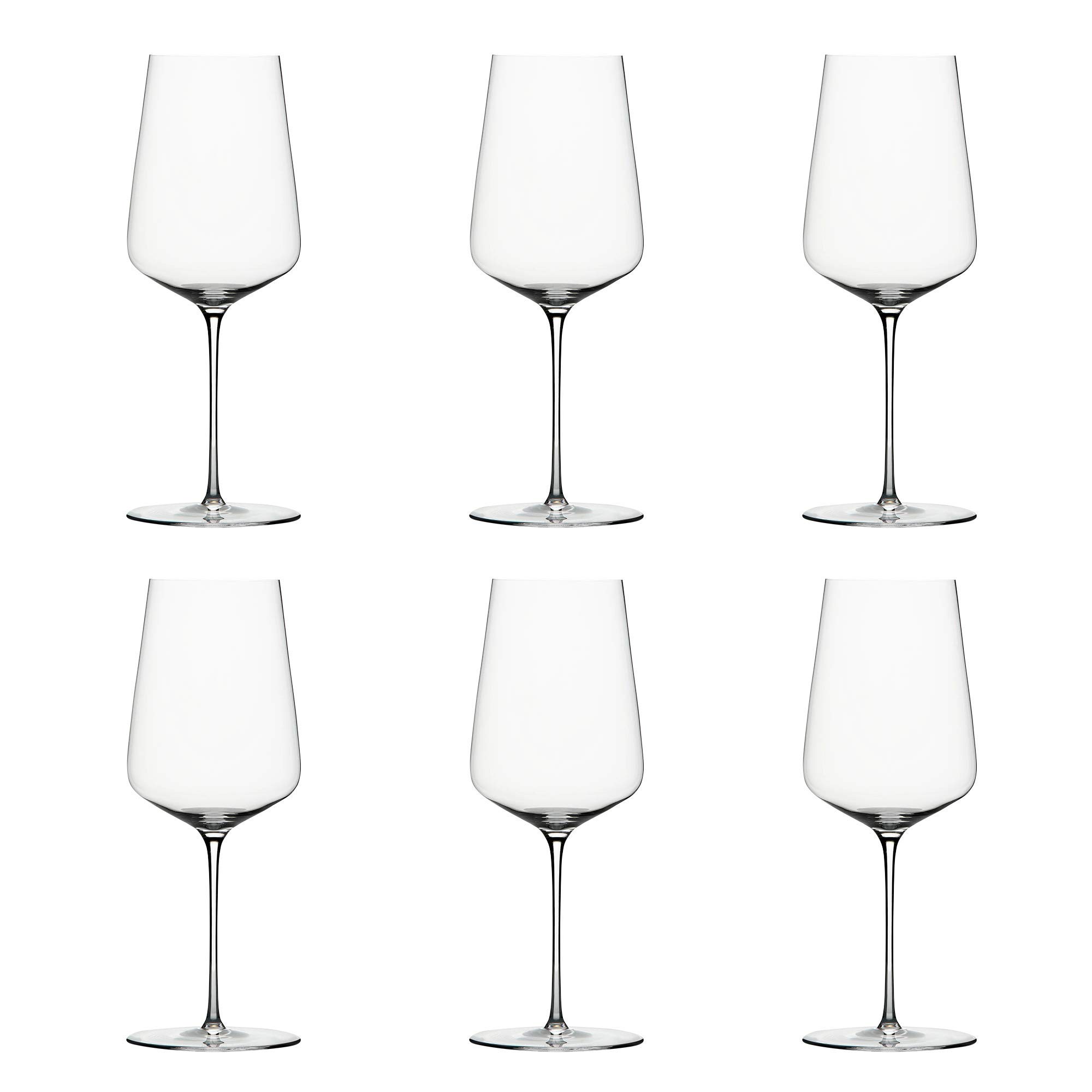 Zalto Denk'Art Universal Hand-Blown Crystal Wine Glasses I Set of 6 Glasses