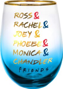 spoontiques friends stemless glass