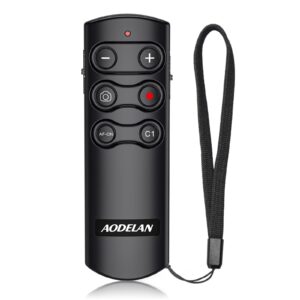 wireless shutter release camera remote control for sony a7 iii, a7r iii, a6100, a6400, a6600, rx100 vii, rx0 ii, a7r iv, a9, a9 ii, zv-1, zv-1f,a7c