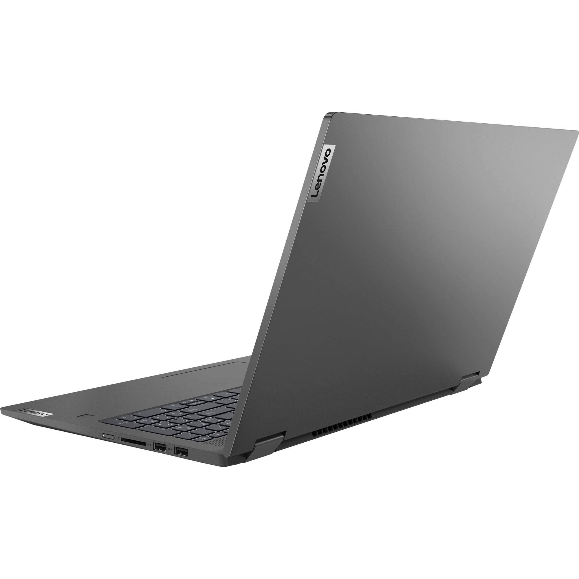 Lenovo IdeaPad Flex 5 15IIL05 81X3000VUS (Intel i7-1065G7 4-Core, 16GB RAM, 512GB SSD, Intel Iris Plus, 15.6" Touch Full HD (1920x1080), Fingerprint, Win 10 Home) Graphite Grey Convertible Laptop