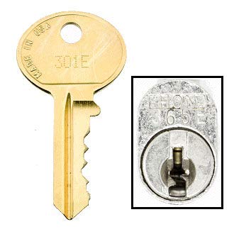 HON 409E Replacement Keys: 2 Keys