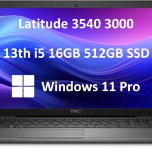 Dell Vostro 14 3400 Business 14" FHD Anti-Glare Laptop Computer, Intel Quad-Core i5-1135G7 (Beat i7-1065G7), 16GB DDR4 RAM, 512GB PCIe SSD + 1TB HDD, Bluetooth, 802.11AC WiFi, Webcam, Windows 11 Pro