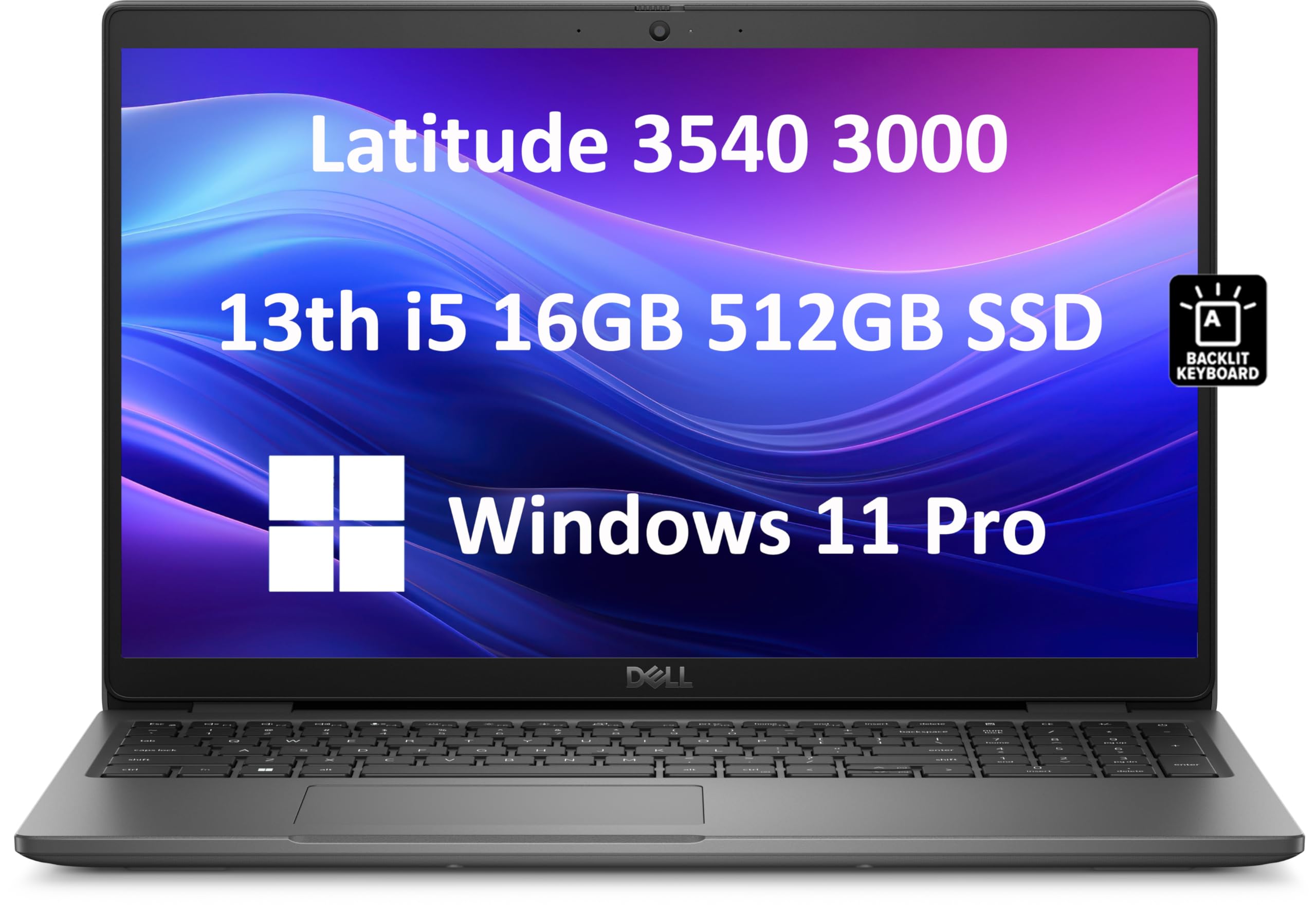 Dell Vostro 14 3400 Business 14" FHD Anti-Glare Laptop Computer, Intel Quad-Core i5-1135G7 (Beat i7-1065G7), 16GB DDR4 RAM, 512GB PCIe SSD + 1TB HDD, Bluetooth, 802.11AC WiFi, Webcam, Windows 11 Pro