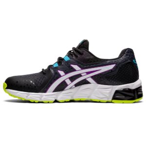 asics women's gel-quantum 180 5 trail shoes, 9.5, carrier grey/white