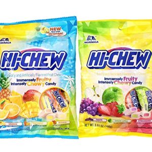 Hi-Chew Assorted Combo with Two 3.5-oz Packs including Tropical and Original