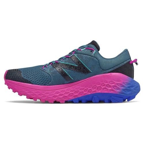 New Balance Women's Fresh Foam More Trail, Jet Stream, 6 Medium