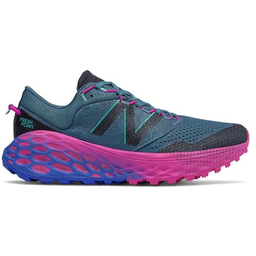 New Balance Women's Fresh Foam More Trail, Jet Stream, 6 Medium