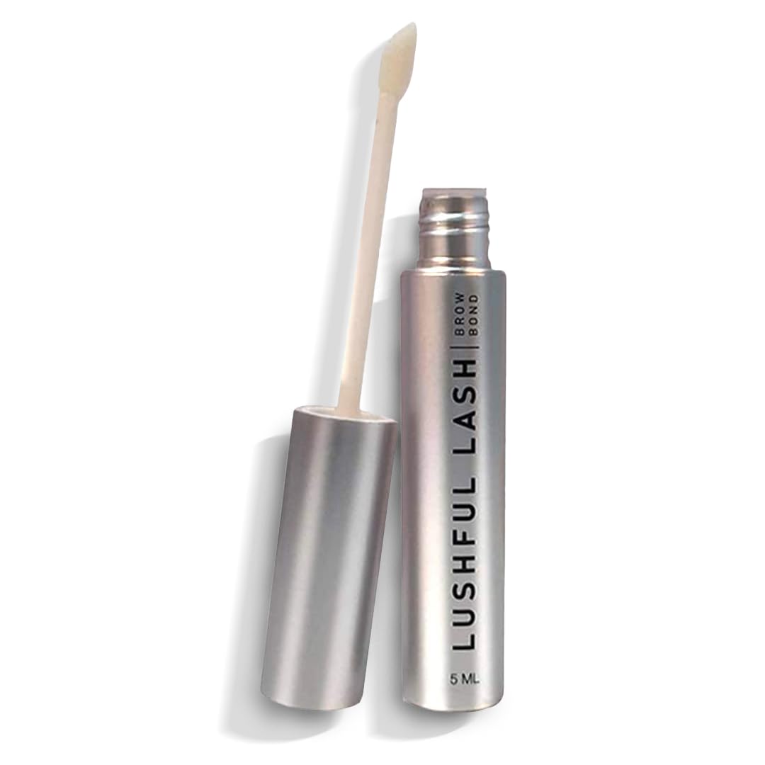 Lushful Lash Advanced Eyebrow Conditioner Growth Serum for Thicker, Longer, Healthier and Fuller Eyebrow, Clinic Developed Formula, Enhancer and Lengthener - Friendly to Skin and Cruelty Free (5 ML)