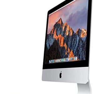 Mid 2017 Apple iMac with 2.3GHz Dual-core Intel Core i5 (21.5 inch, 16GB RAM, 256GB SSD) Silver (Renewed)