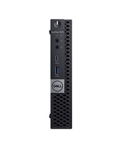 dell optiplex 7070 micro (mff) pc intel core i5-8600t up to 3.70 ghz, 16gb ddr4, m.2 256gb pcie nvme, dual-b and 2x2 802.11ac wifi, mu -mimo + bluetooth 5, windows 10 pro (renewed)