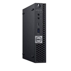 Dell Optiplex 7070 Micro (MFF) PC Intel Core i5-8600T up to 3.70 GHz, 16GB DDR4, M.2 256GB PCIe NVMe, Dual-b and 2x2 802.11ac WiFi, MU -MIMO + Bluetooth 5, Windows 10 Pro (Renewed)