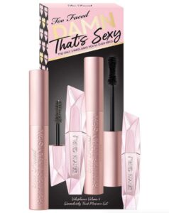 too faced that's sexy mascara set - dam girl mascara + better than sex mascara