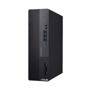 asus expertcenter d700sa, small form factor desktop pc, intel core i5-10400, 8gb ddr4 ram, 512gb pcie ssd, tpm 2.0, 3 year onsite service, wi-fi 6, windows 10 professional, black, d700sa-xb501