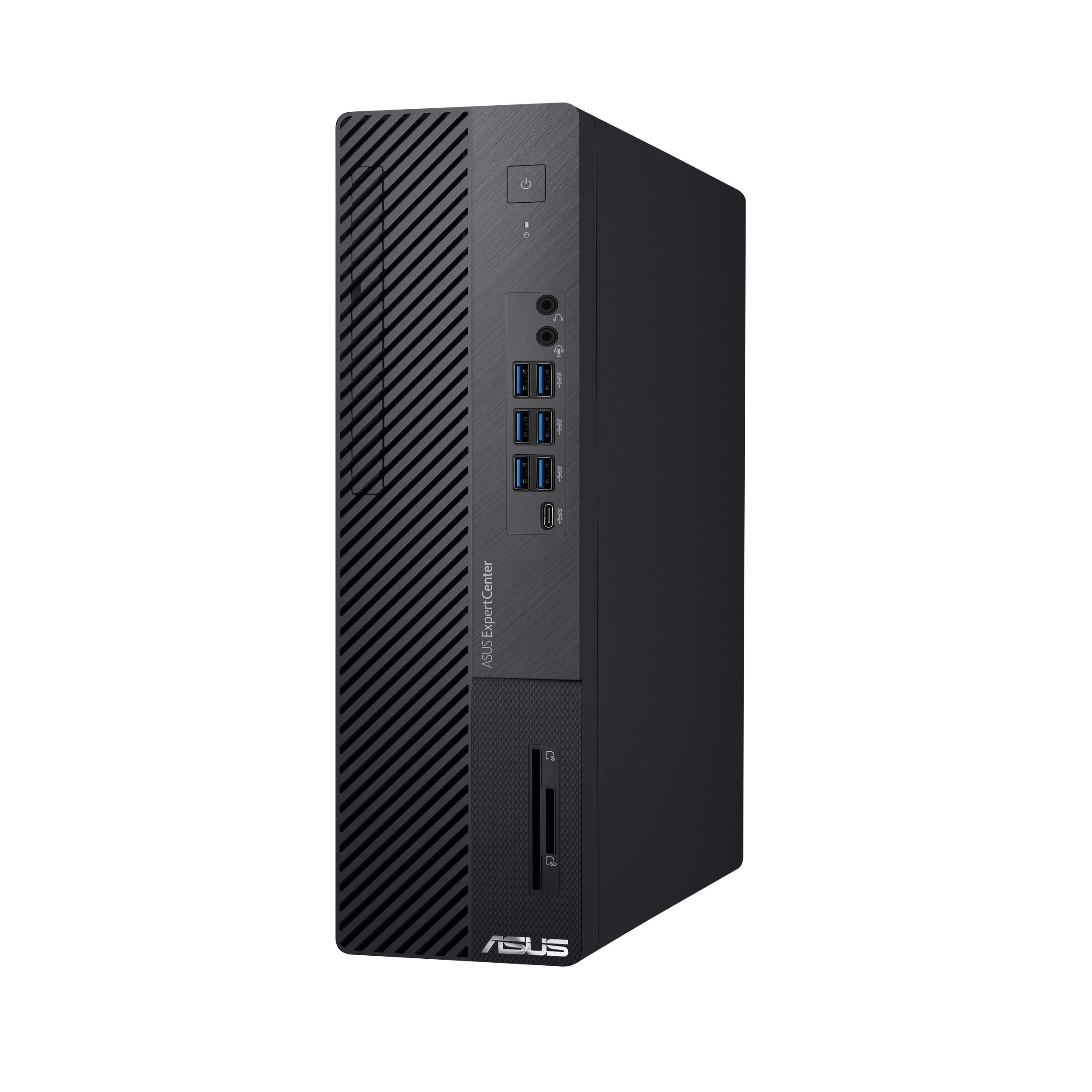 ASUS ExpertCenter D700SA, Small Form Factor Desktop PC, Intel Core i5-10400, 8GB DDR4 RAM, 512GB PCIe SSD, TPM 2.0, 3 Year Onsite Service, Wi-Fi 6, Windows 10 Professional, Black, D700SA-XB501