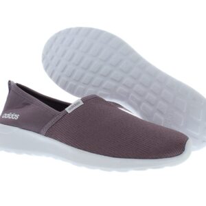 adidas Women's Lite Racer Slip-On Shoes, Purple/White 11