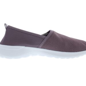 adidas Women's Lite Racer Slip-On Shoes, Purple/White 11