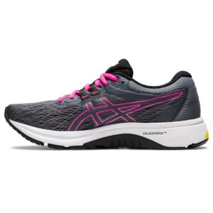 asics women's gt-800 running shoes, 8, carrier grey/black