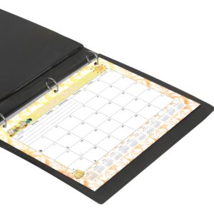 2024-2025 Academic Year 12 Months Student Calendar/Planner for 3-Ring Binder, Desk or Wall -v003