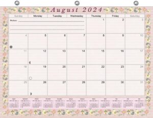 2024-2025 academic year 12 months student calendar/planner for 3-ring binder, desk or wall -v002