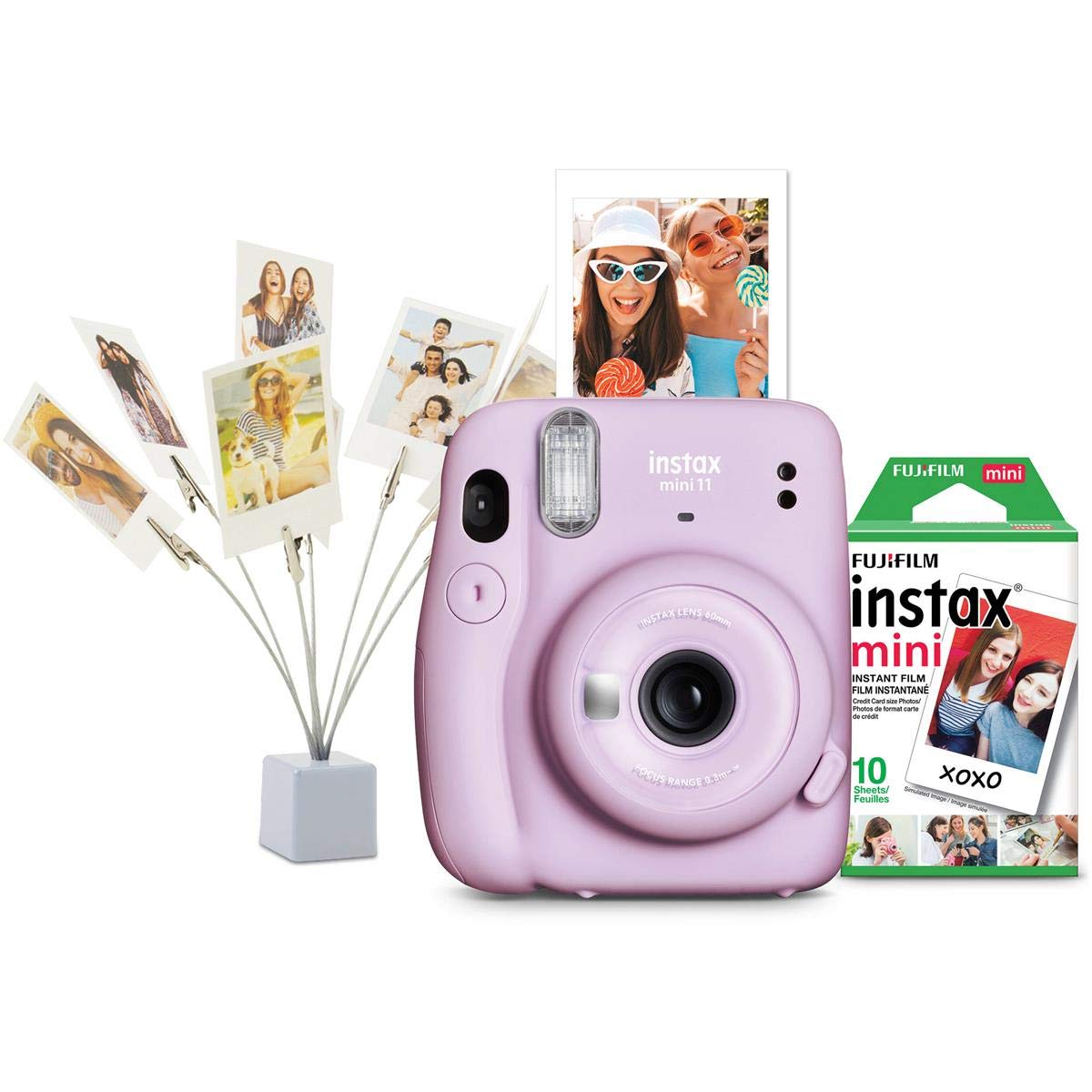 Fujifilm Instax Mini 11 Bundle - Lilac Purple, 600021728