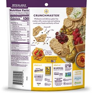 Crunchmaster Multi-Seed Gluten-Free Original, 4 Ounce (Pack of 12)