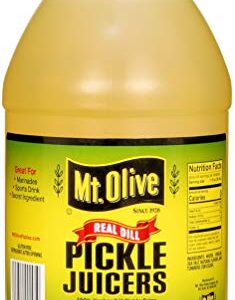 Mt. Olive Pickle Juice 100% Kosher Dill Pickle Brine, 64 Ounce Bottle