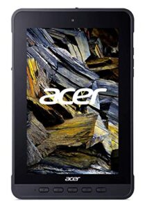 acer enduro t1 et108-11a-80pz rugged tablet, 8.0" wxga ips touch, mediatek mt8385 octa-core processor, 4gb lpddr4, 64gb emmc, wifi-5, front 2mp webcam, rear 5mp webcam, handstrap, android 9 pie