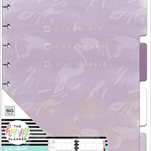 The Happy Planner Hourly Extension Pack - Girls with Goals Theme - Planner& School Supplies - Monthly Calendar Sheets - Filler Paper - Pre-Punched Dividers - 2 Sticker Sheets - Classic Size