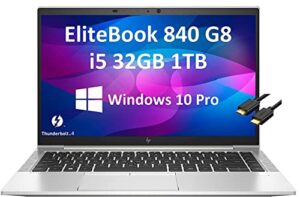 hp elitebook 845 (14" fhd, amd ryzen 5, 16gb ram, 512gb ssd,