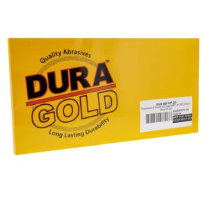 Dura-Gold Premium 6" Wet or Dry Sandpaper Disc Variety Pack - Grits 600, 1000, 1500, 2000, 3000 (4 Each, 20 Pcs) Hook & Loop Backing - Color Sanding Polishing, Automotive Woodworking DA Orbital Sander