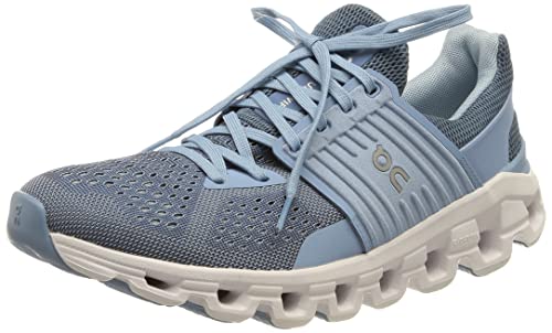 On Women's Cloudswift PR Sneakers, Lake | Sky, Blue, 8 Medium US