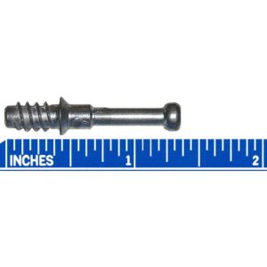 24mm (35mm Overall) Dowel Pin for Cam Lock Disc Furniture Connectors 11mm Long Euro Wood Thread Fits 5mm Hole (10 Pack) Fits Titus