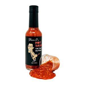 steve-o's original hot sauce | garlic habanero hot sauce (5 oz)