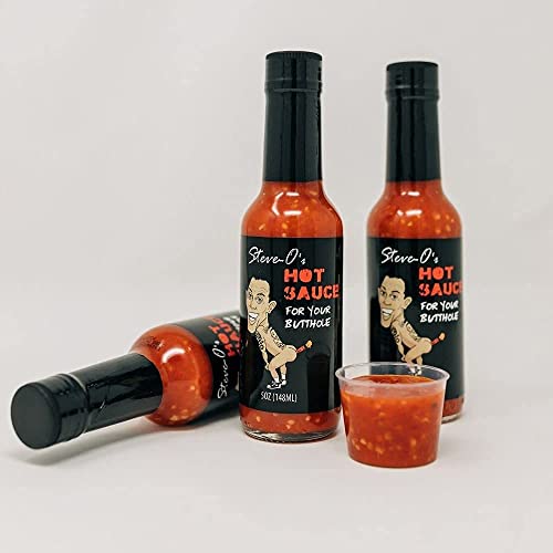 Steve-O's Original Hot Sauce | Garlic Habanero Hot Sauce (5 oz)