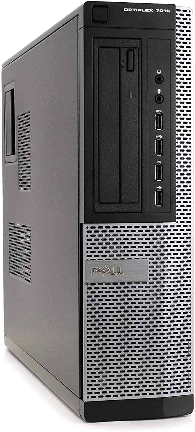 Dell Optiplex 7010 Business Desktop PC - Intel i5, 16GB Ram, 2TB HDD, Windows 10 Pro 64bit, New 24 Monitor, RGB Productivity Bundle (Renewed)