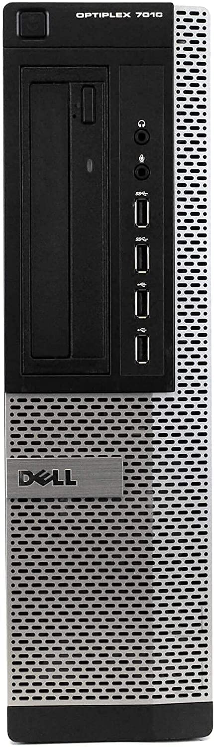 Dell Optiplex 7010 Business Desktop PC - Intel i5, 16GB Ram, 2TB HDD, Windows 10 Pro 64bit, New 24 Monitor, RGB Productivity Bundle (Renewed)