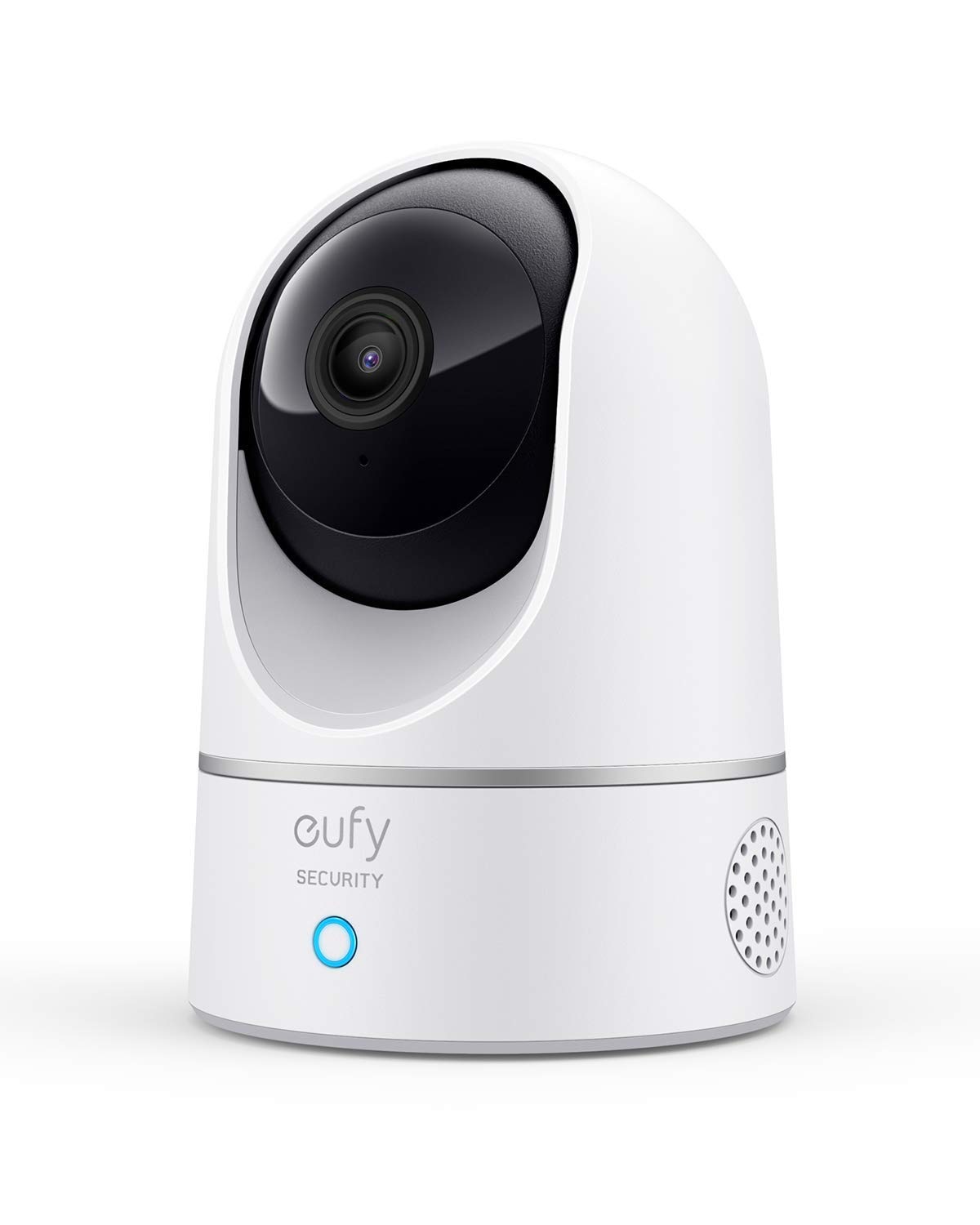 eufy Security 2K Indoor Cam Pan & Tilt, Plug-in Security Indoor Camera with Wi-Fi, IP Camera, Human & Pet AI, Voice Assistant Compatibility, Motion Tracking, HomeBase Not Required (Renewed)