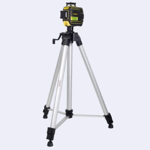 Firecore 6180D Professional Aluminum Alloy Laser Tripod with Adjustable Legs, 1/4"-20 Male Thread and Extra 5/8"-11 Tripod Adapter