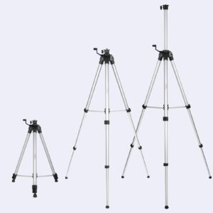 Firecore 6180D Professional Aluminum Alloy Laser Tripod with Adjustable Legs, 1/4"-20 Male Thread and Extra 5/8"-11 Tripod Adapter