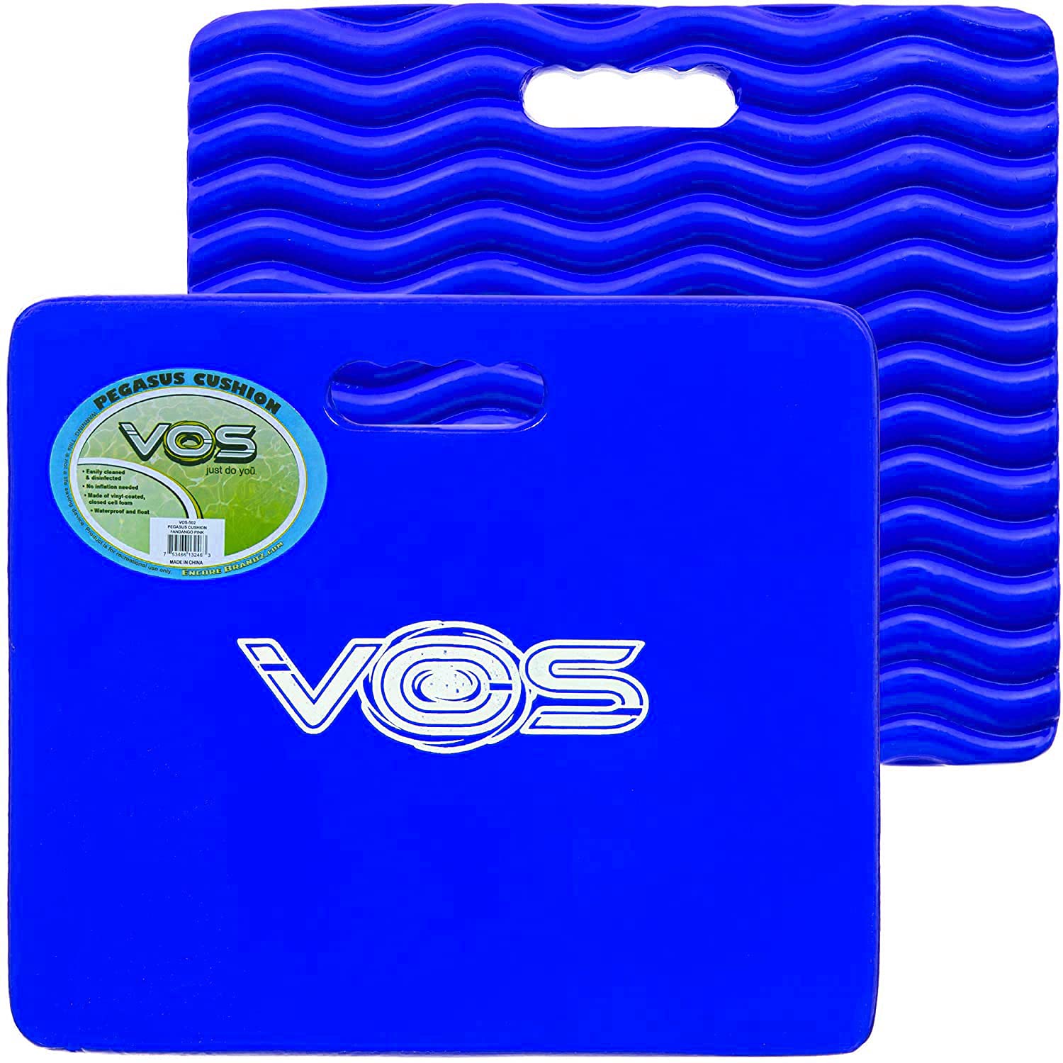 VOS Pegasus Cushion (Capri Blue 11x10x1) Portable Kneeling or Sitting Pad for Soft Comfortable and Eco-frinedly Foam Mat for Gardening, Exercise & Yoga and Various Housework Sport Stadium Seat Pad