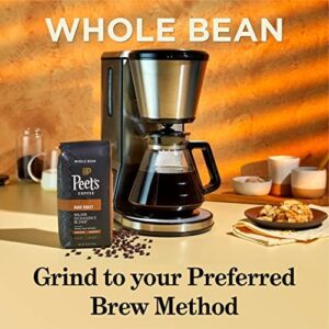 Peet's Coffee, Medium Roast Whole Bean Coffee - Big Bang 63 Ounces (6 Bags of 10.5 Ounces)