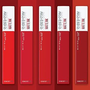 Maybelline New York SuperStay Matte Ink Liquid Lipstick, Spiced Edition, Individualist, 0.17 Ounce