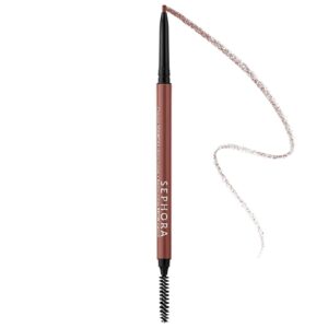 sephora collection retractable eyebrow pencil - waterproof 02 nutmeg brown